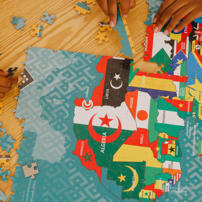 Map Puzzle - Africa Culture Collection